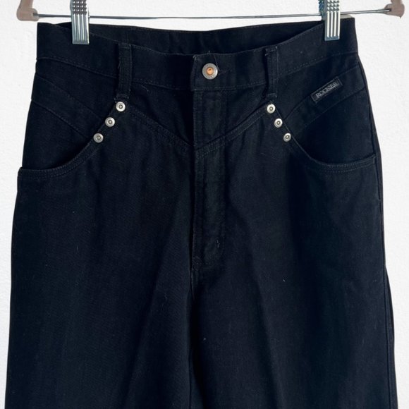 Rockies | Jeans | Vintage Black Authentic Rockies Western Riveted High ...